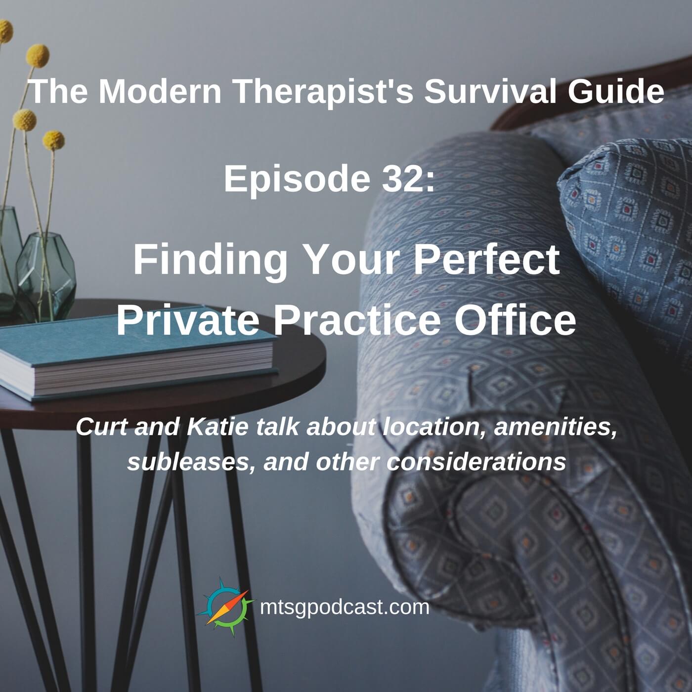 Finding Your Perfect Private Practice Office - Therapy Reimagined